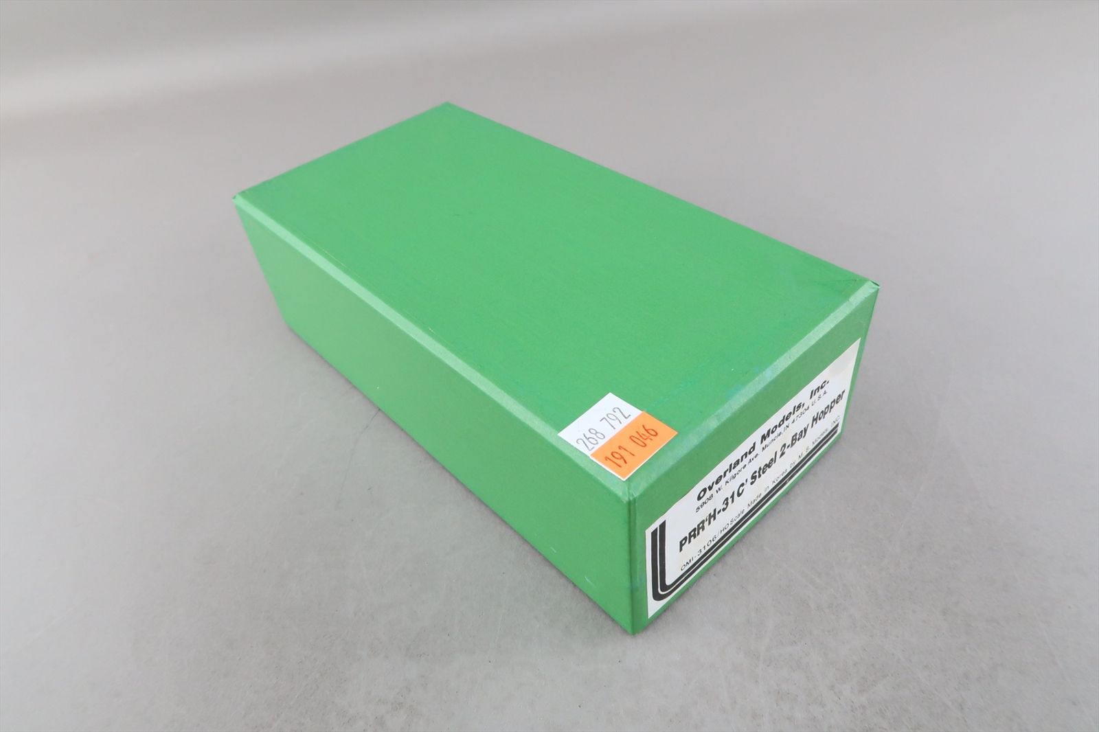 HO Brass Model - OMI 3106 PRR Pennsylvania H-31C Steel 2-Bay Hopper ...