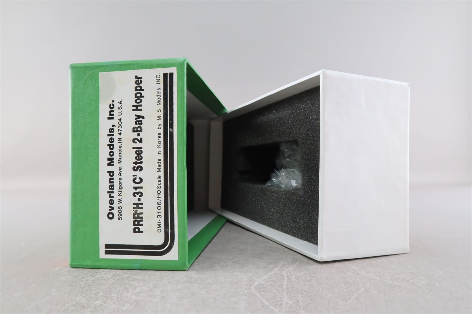 HO Brass Model - OMI 3106 PRR Pennsylvania H-31C Steel 2-Bay Hopper ...