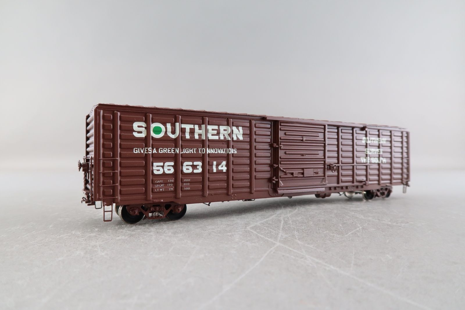 HO Brass Model - OMI 3020 SOU Southern P/S Waffle Boxcar Box Car 63 ...