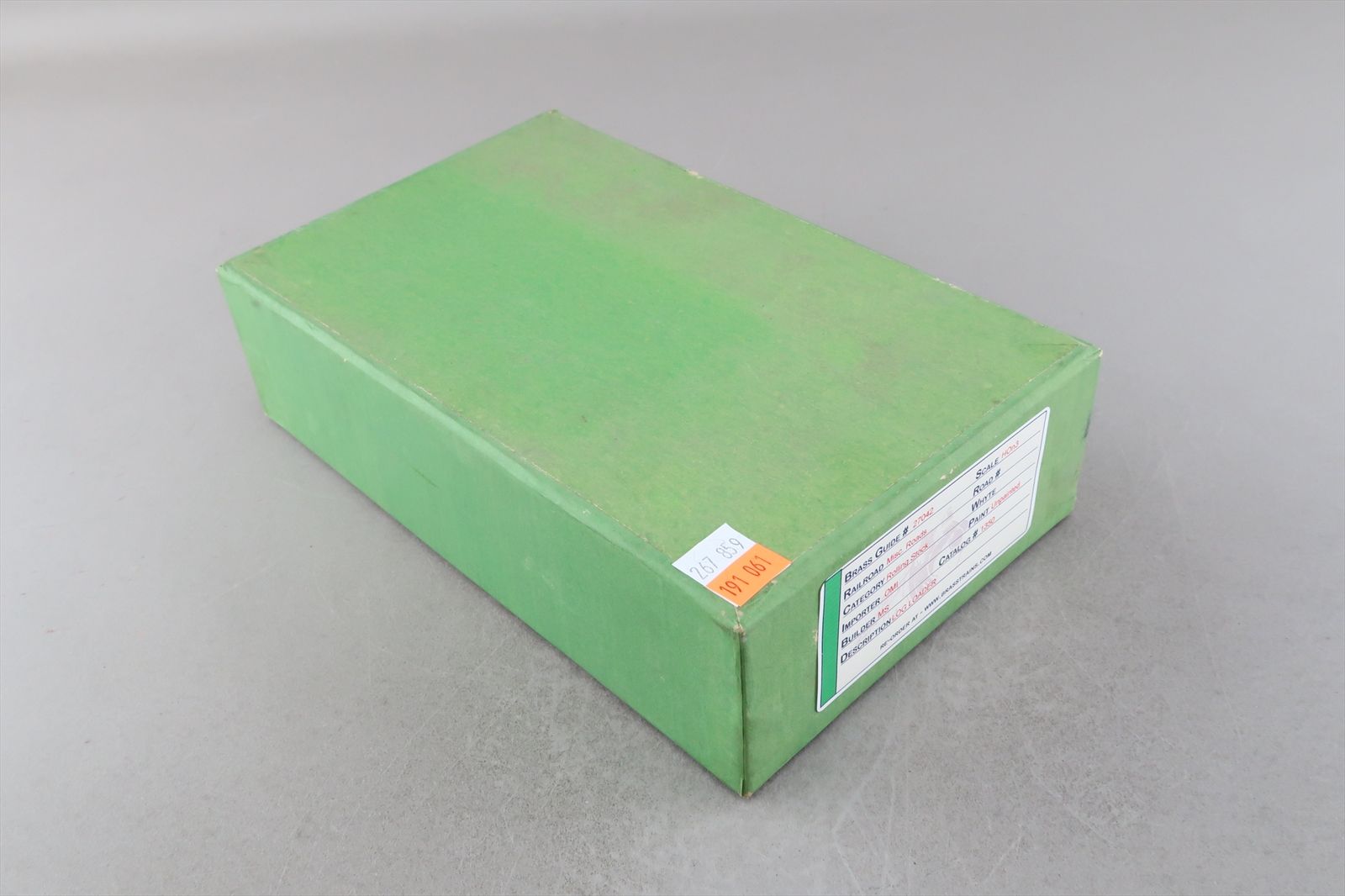 HO Brass Model - OMI 1350 AH Gopher Crane Mounted On Treads - Unpainted ...