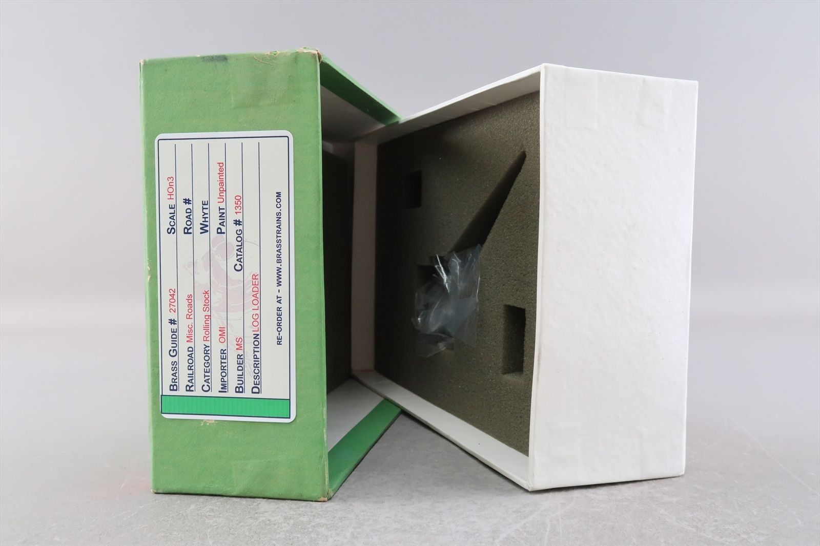 HO Brass Model - OMI 1350 AH Gopher Crane Mounted On Treads - Unpainted ...