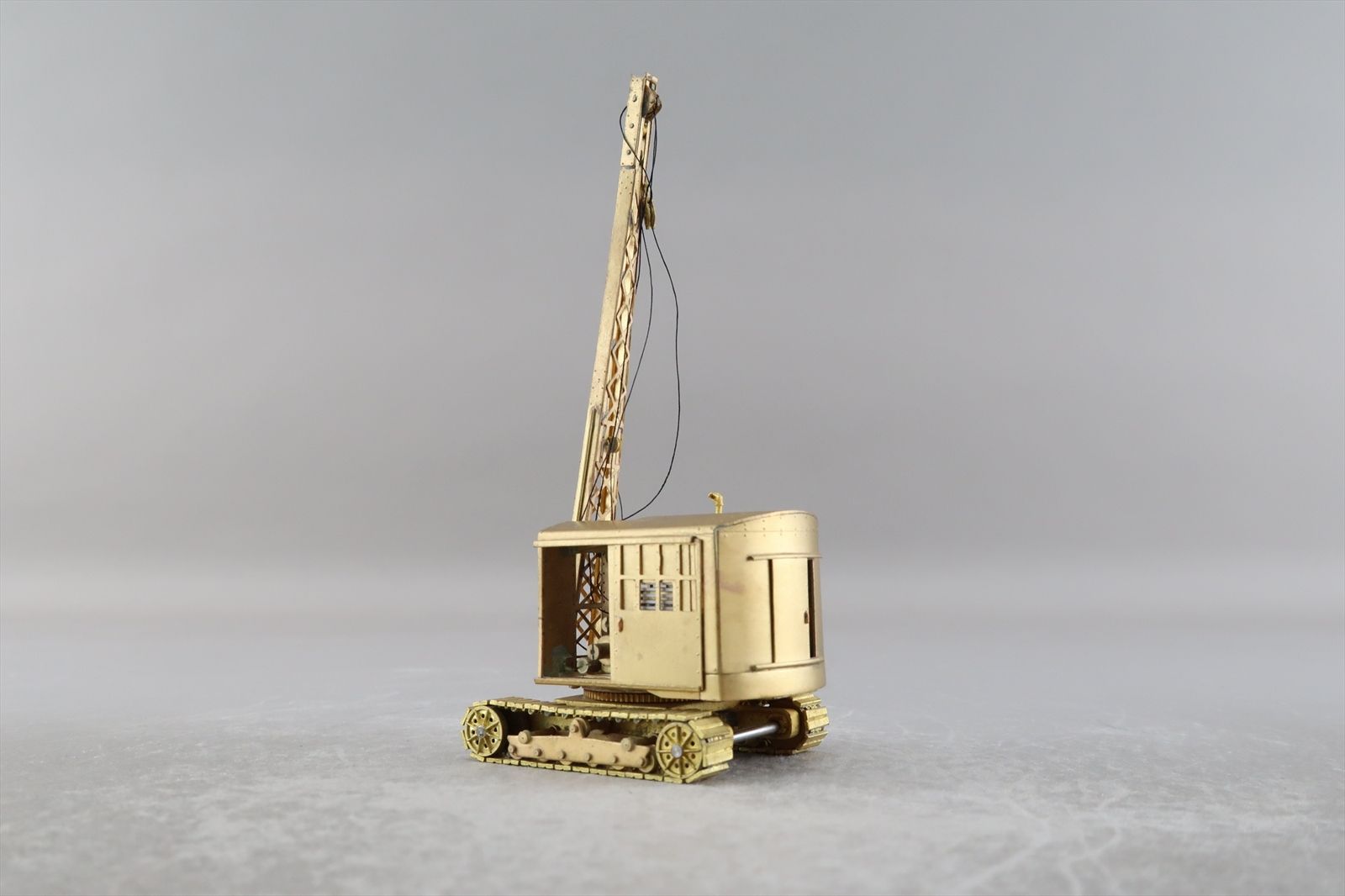 HO Brass Model - OMI 1350 AH Gopher Crane Mounted On Treads - Unpainted ...