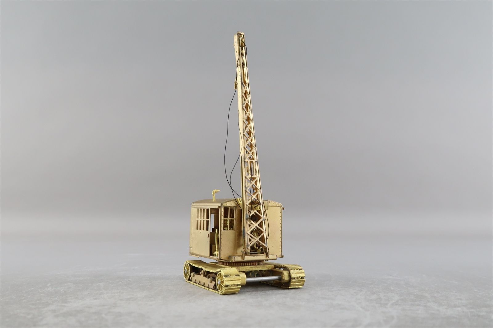 HO Brass Model - OMI 1350 AH Gopher Crane Mounted On Treads - Unpainted ...