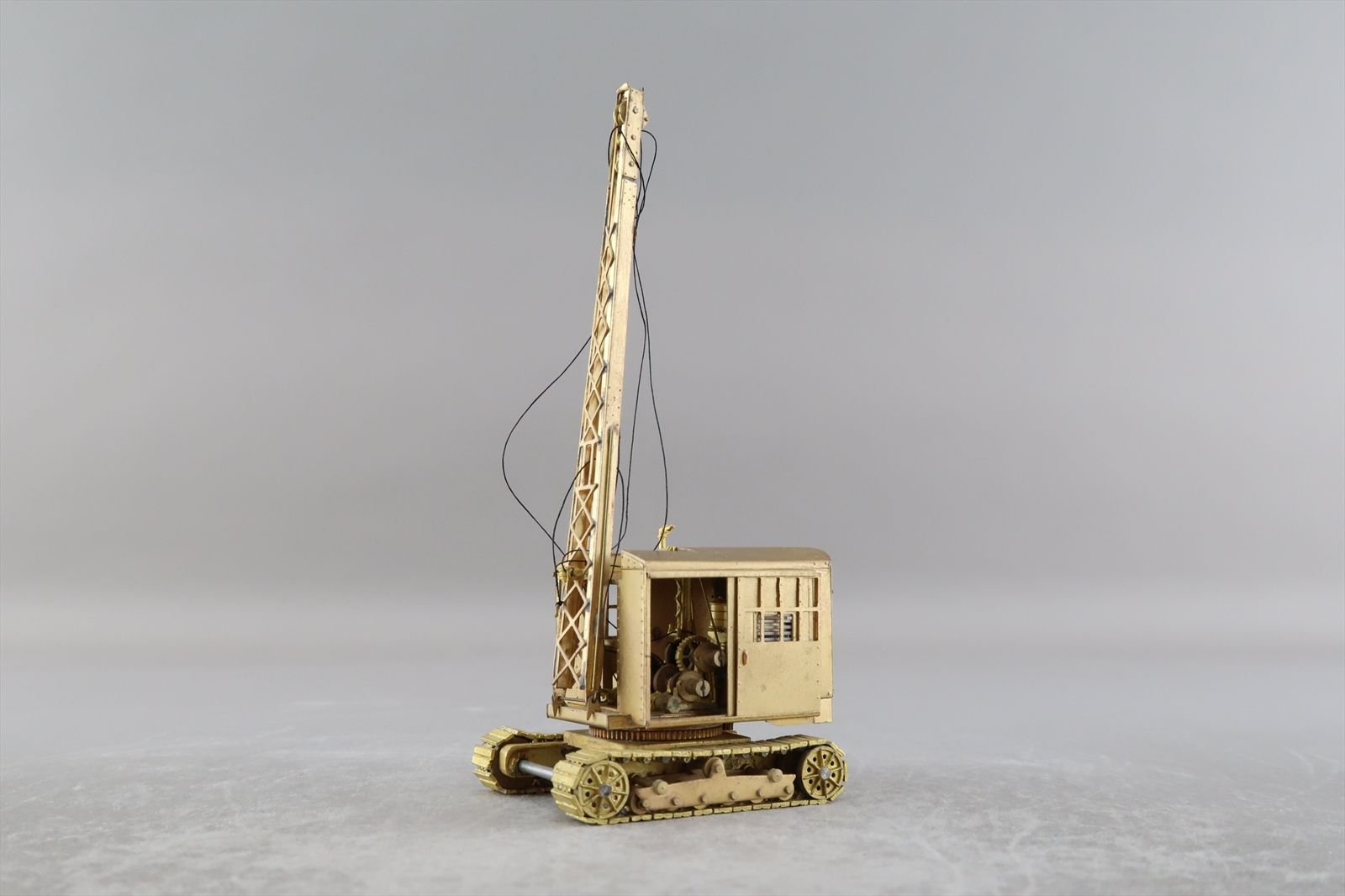 HO Brass Model - OMI 1350 AH Gopher Crane Mounted On Treads - Unpainted ...