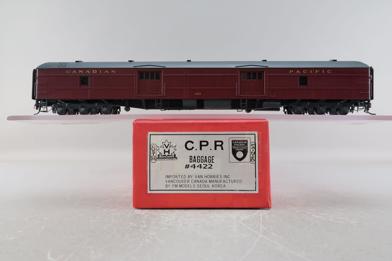 HO Brass Model - VH Van Hobbies CP CPR Canadian Pacific Baggage #4422 ...