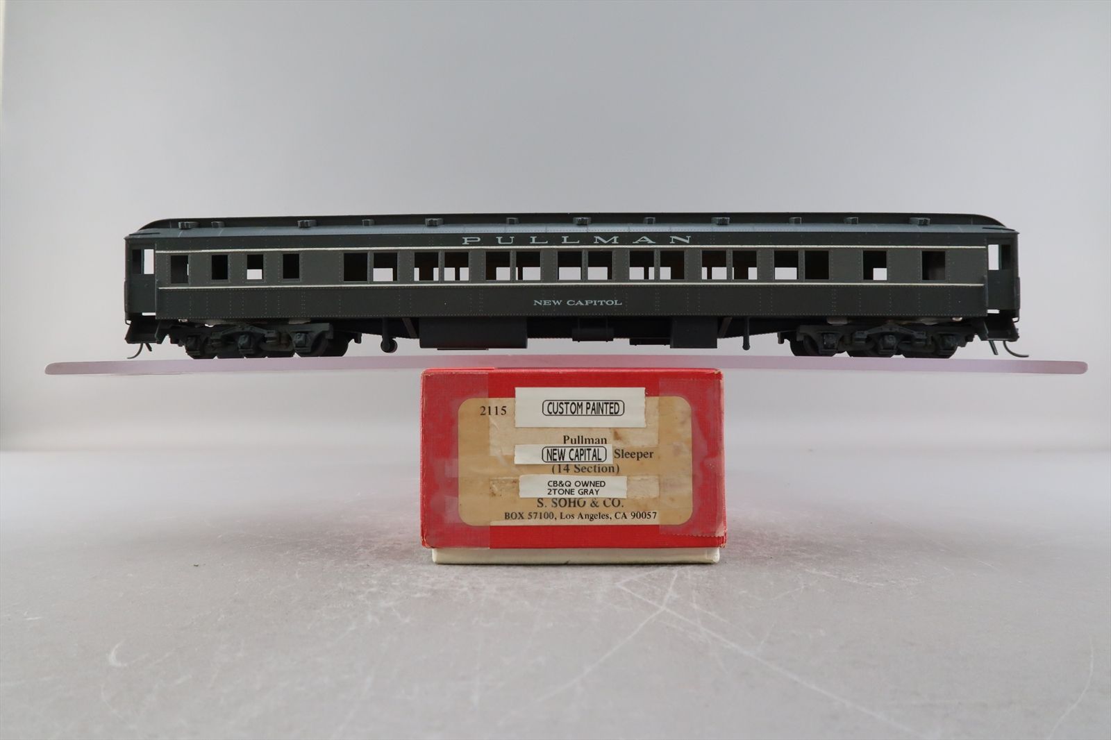 HO Brass Model - Soho 2115 Pullman Walter Reed as New Capitol 14 ...