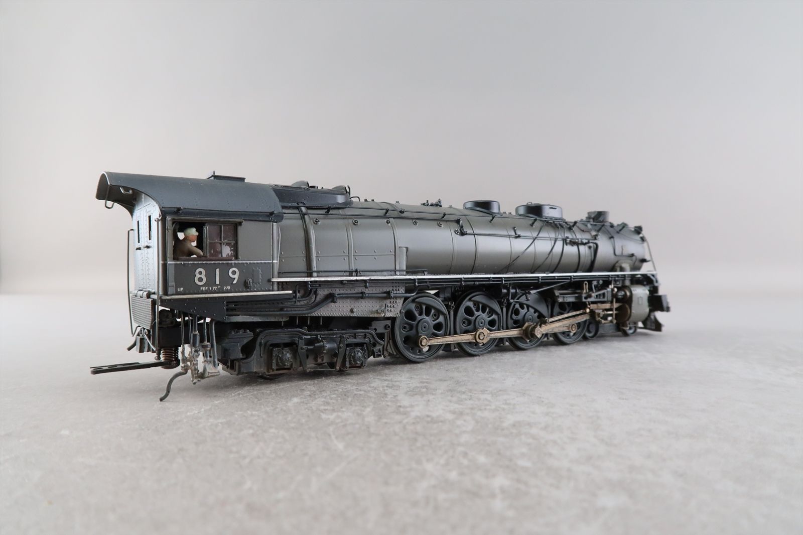 HO Brass Model - OMI 4532.1 UP Union Pacific FEF-1 4-8-4 Oil Semi-Vandy ...