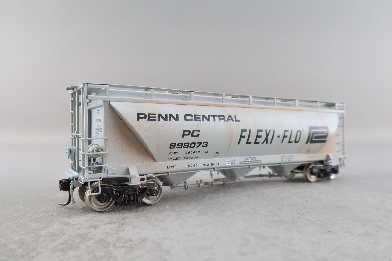 HO Brass Model - OMI 3362 PC Penn Central Pd 3000 Covered Hopper ...