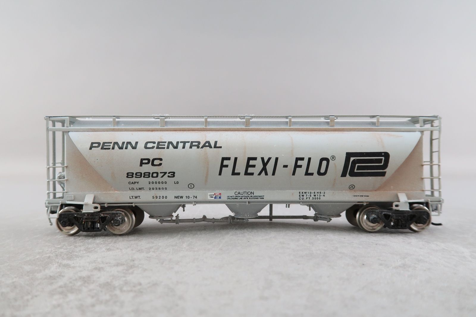 HO Brass Model - OMI 3362 PC Penn Central Pd 3000 Covered Hopper ...