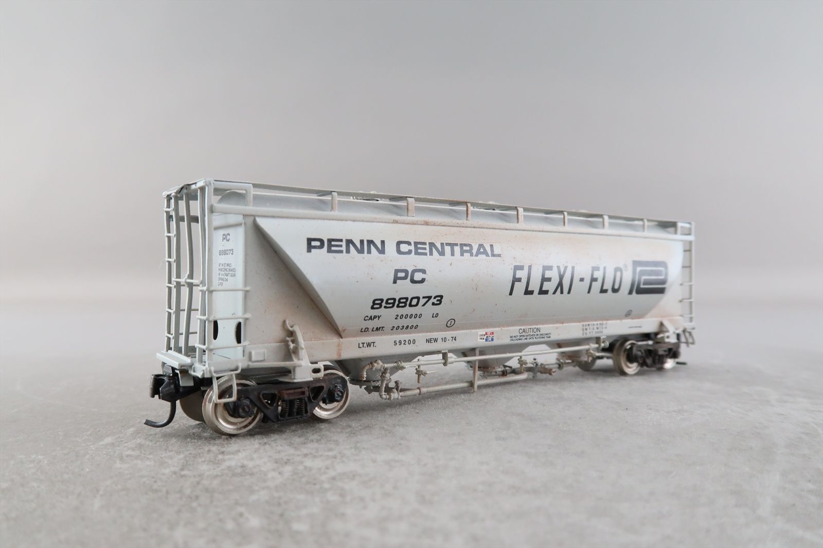 HO Brass Model - OMI 3362 PC Penn Central Pd 3000 Covered Hopper ...