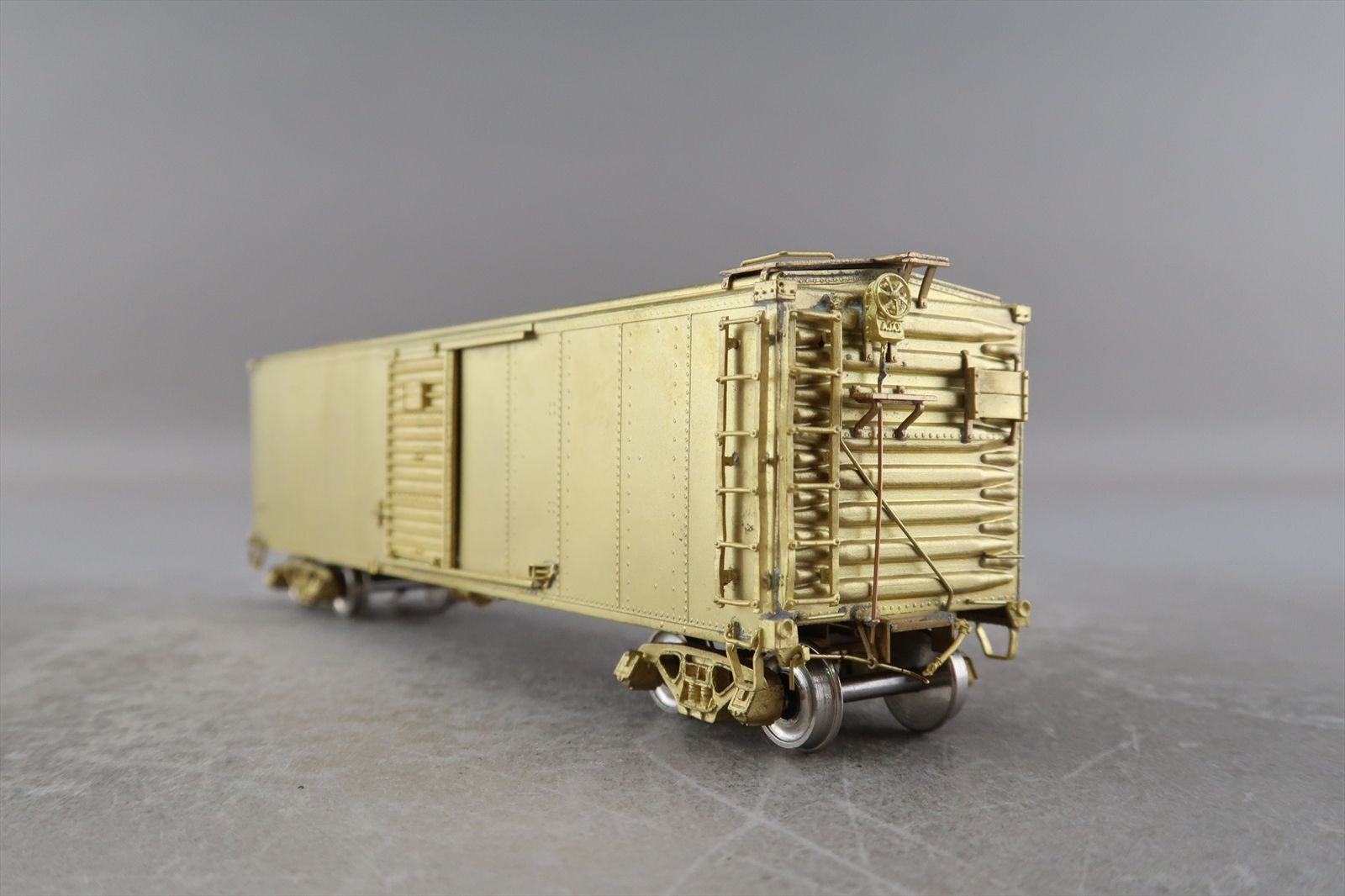 HO Brass Model - OMI 3014 PRR Pennsylvania X-29 Boxcar Corrugated Ends ...