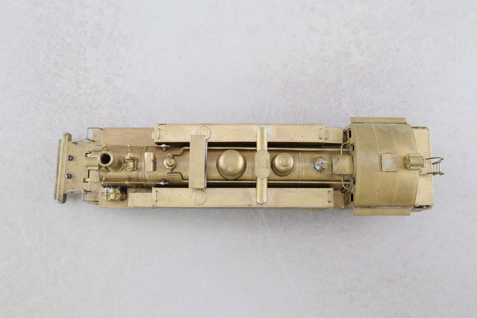 HO Brass Model Train - NWSL Rayonier 2-6-6-2T Logging Mallet - Unpainted - 1965 Run - Toby