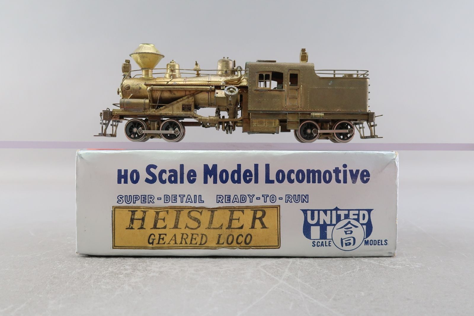 HO Brass Model - PFM Heisler Geared Steam Locomotive Logging ...