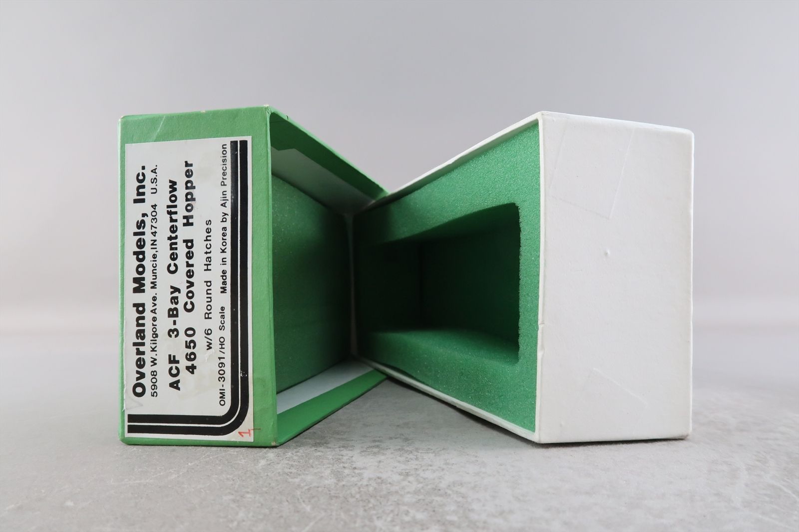 HO Brass Model - OMI 3091 DOCX Sclair Dupont ACF 3 Bay Centerflow 4650 ...