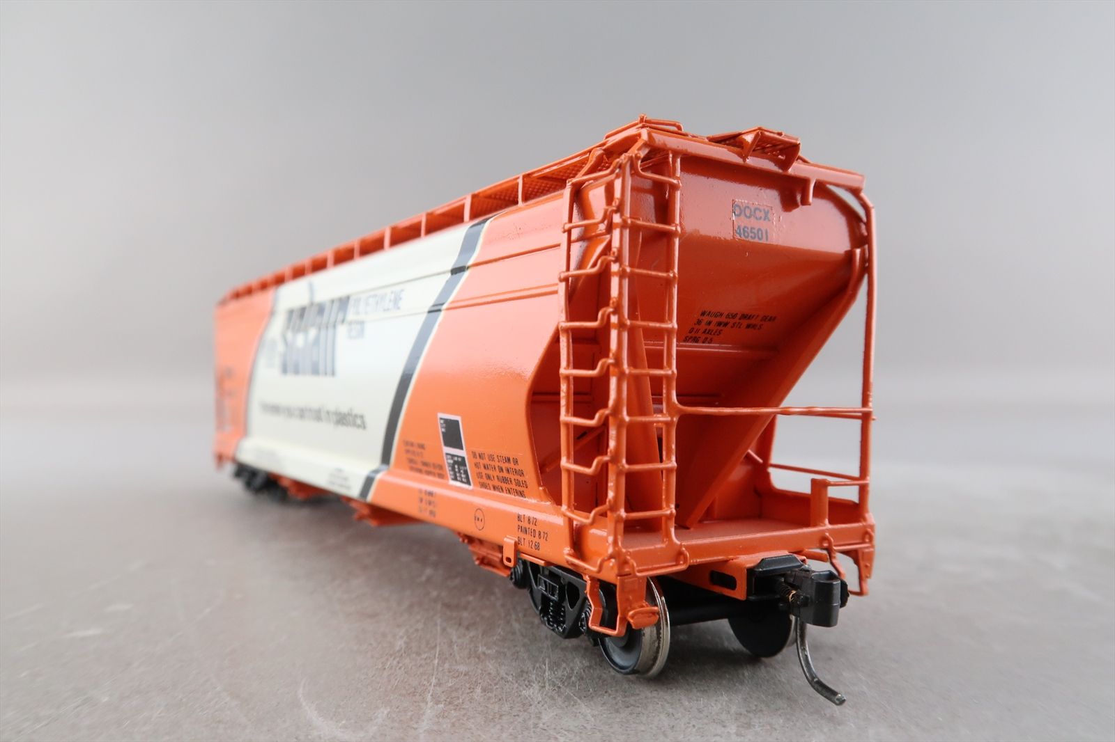 HO Brass Model - OMI 3091 DOCX Sclair Dupont ACF 3 Bay Centerflow 4650 ...