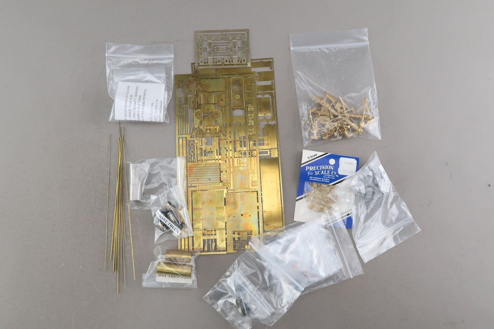 Sn3 Brass Model Kit - Backwoods Miniatures Logging 20-Ton 20 Ton Climax ...