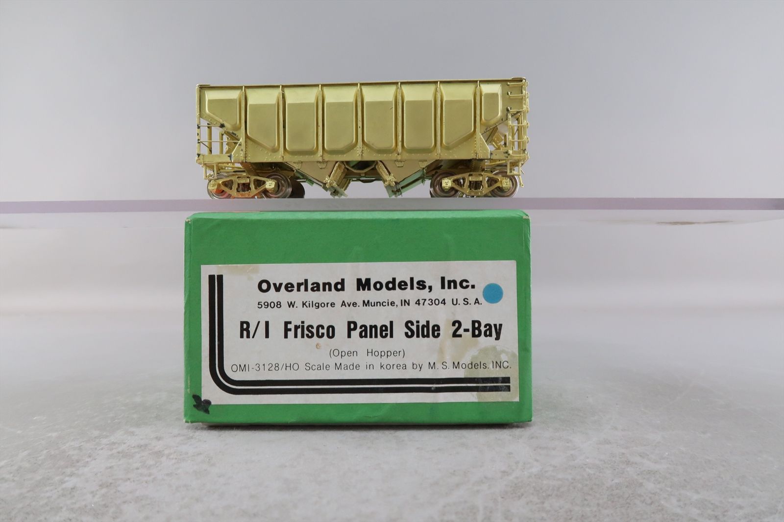 HO Brass Model - OMI 3128 NYC New York Central Panel Side 2 Bay Open ...