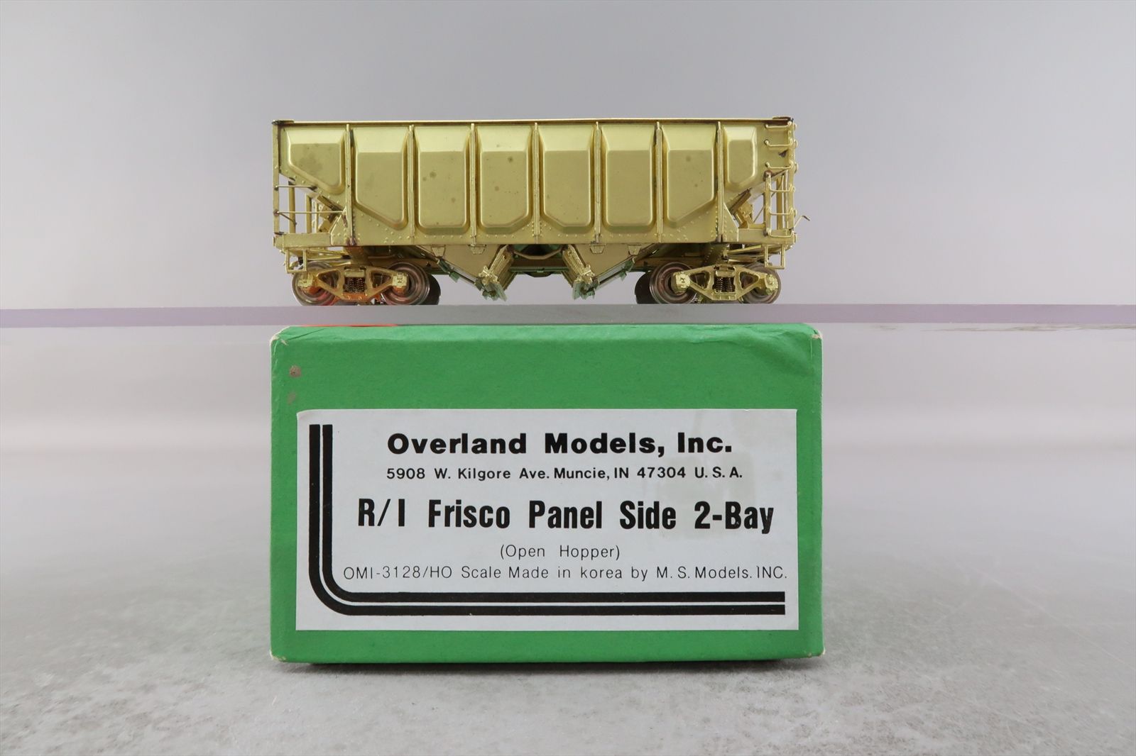 HO Brass Model - OMI 3128 NYC New York Central Panel Side 2 Bay Open ...