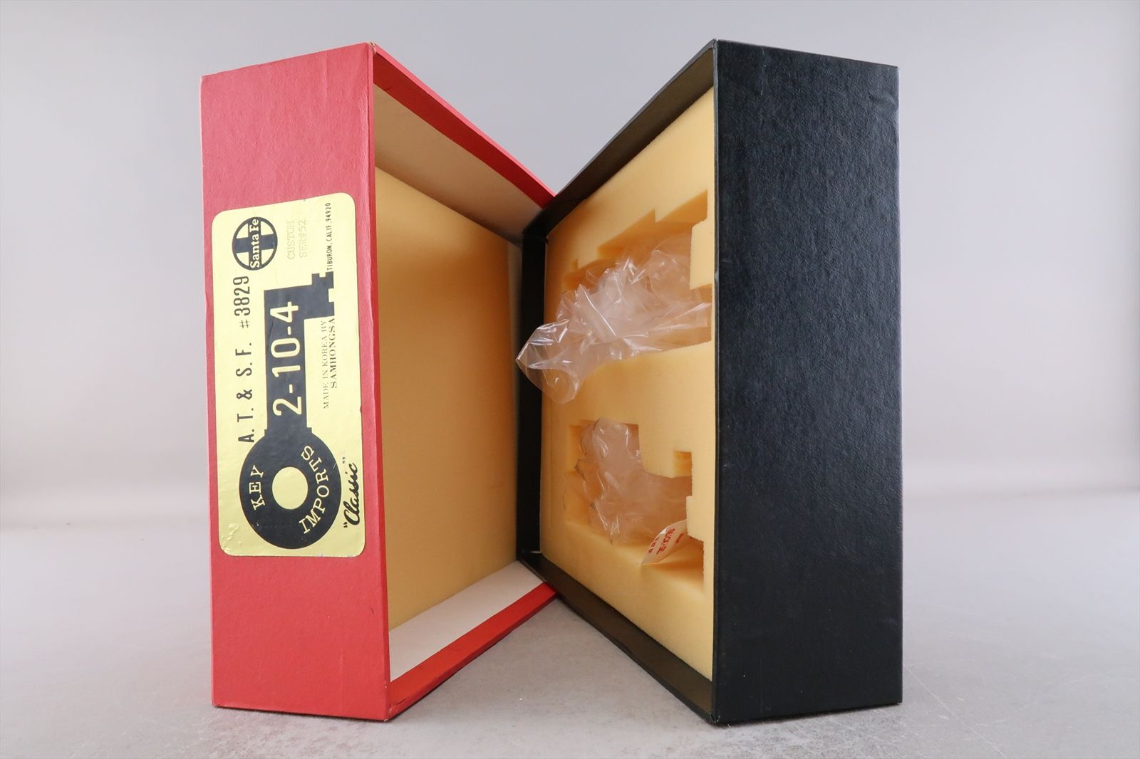 HO Brass Model - Key CS#52 AT&SF Santa Fe Texas 2-10-4 #3829 - F/P ...