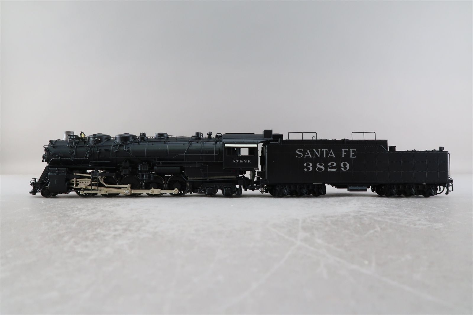 HO Brass Model - Key CS#52 AT&SF Santa Fe Texas 2-10-4 #3829 - F/P ...