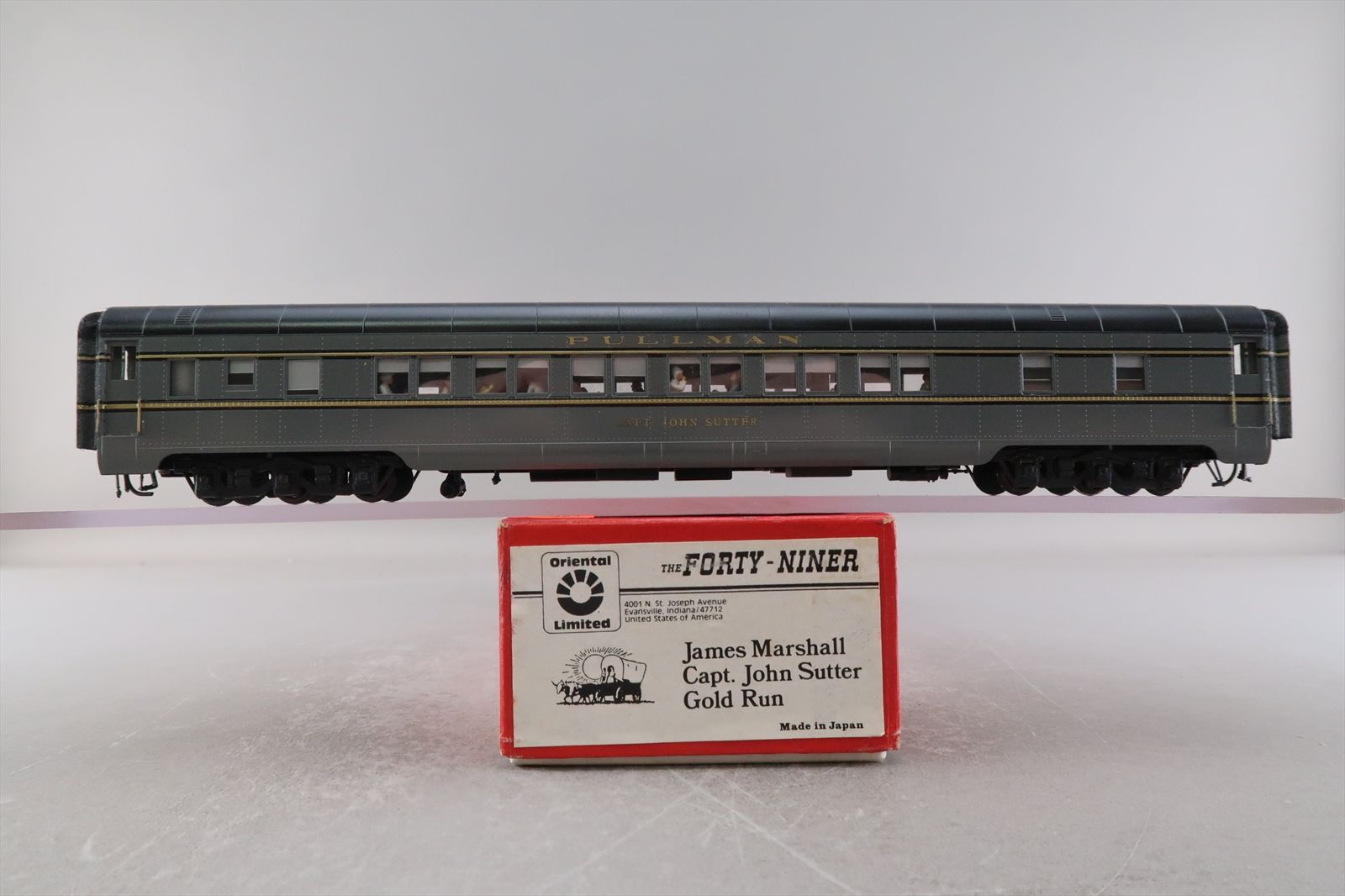 HO Brass Model - Oriental UP Union Pacific 12-1 Sleeper Captain Capt ...