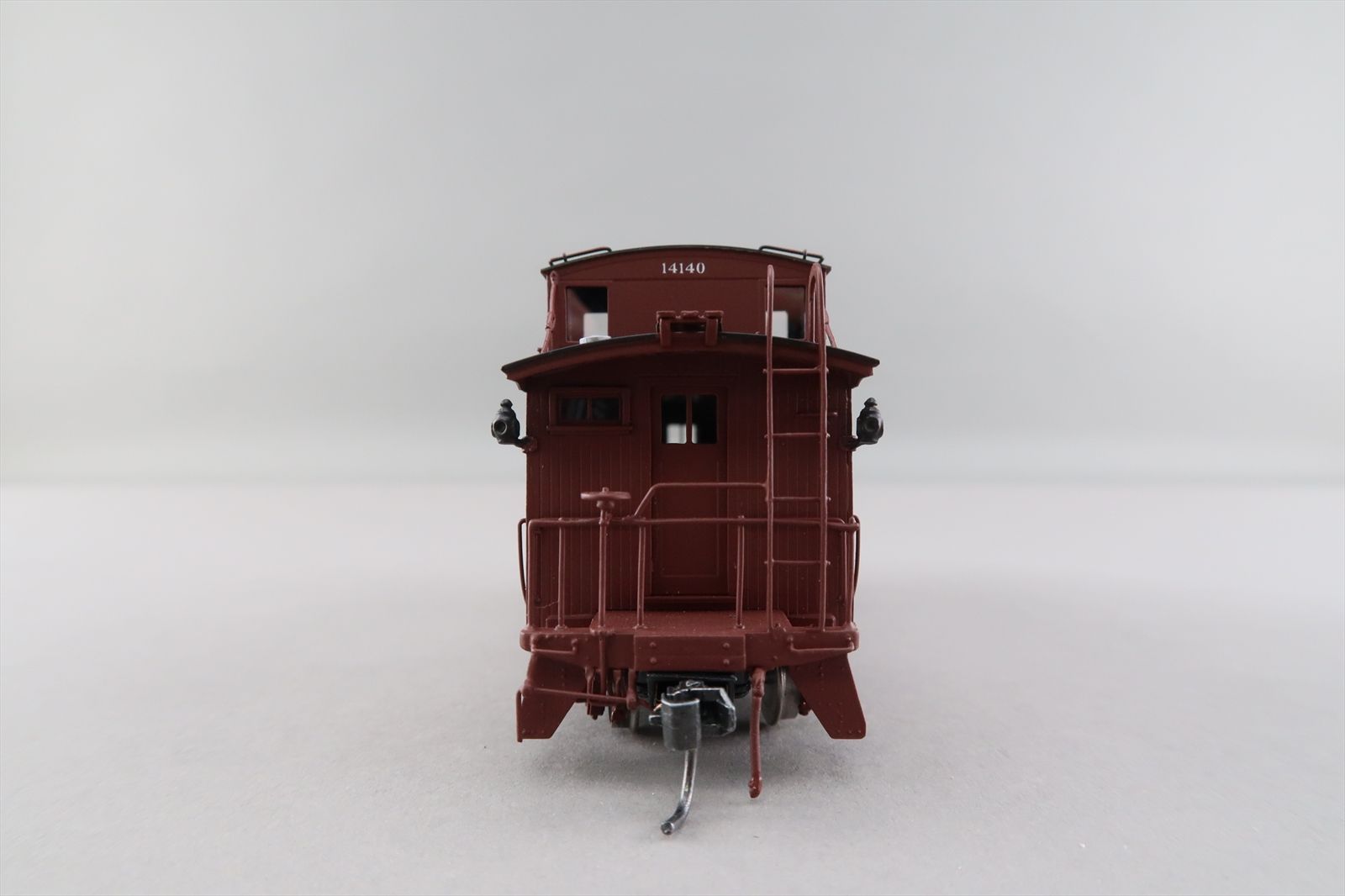 HO Brass Model - CIL 2212.1 CB&Q Burlington Wood NE-1 Waycar Caboose 30' 3 Window #14140 - F/P ...