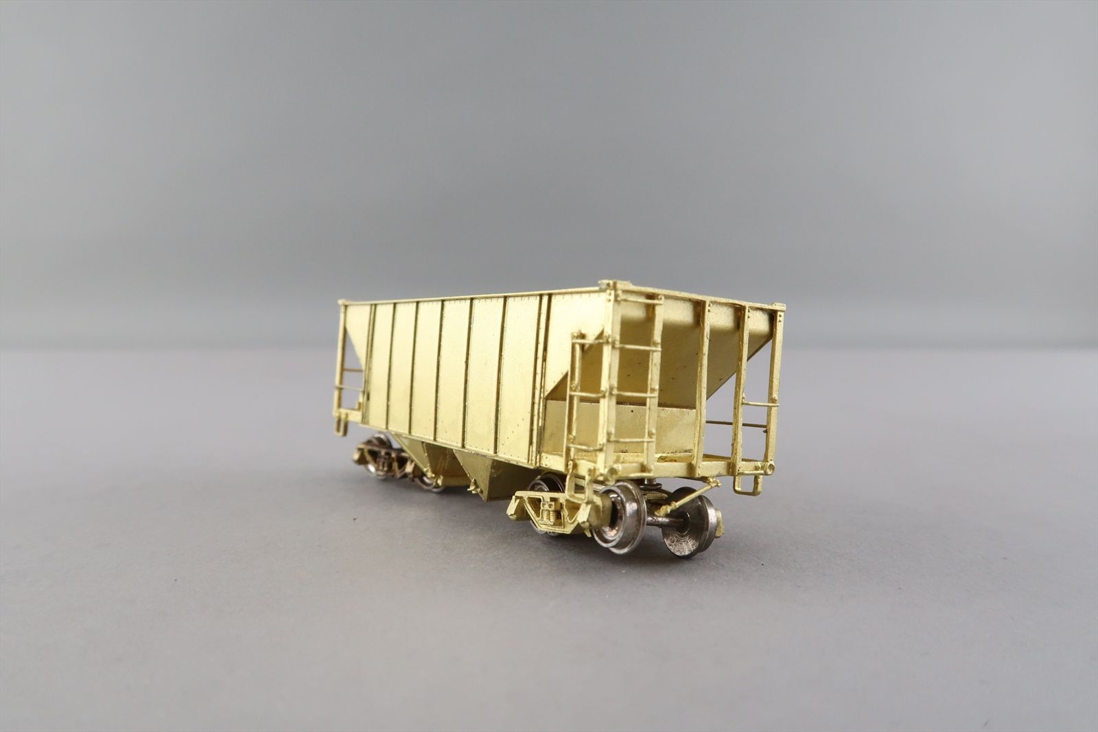 HOn3 Brass Model - Hallmark EBT East Broad Top 2-Bay Steel Hopper Car - Unpainted - Samhongsa