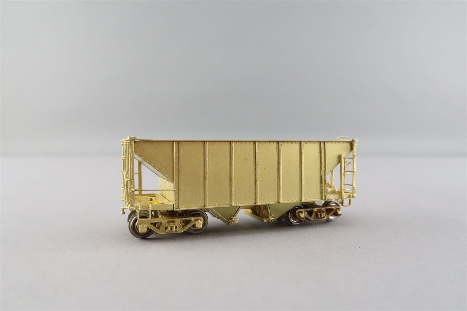 HOn3 Brass Model - Hallmark EBT East Broad Top 2-Bay Steel Hopper Car - Unpainted - Samhongsa
