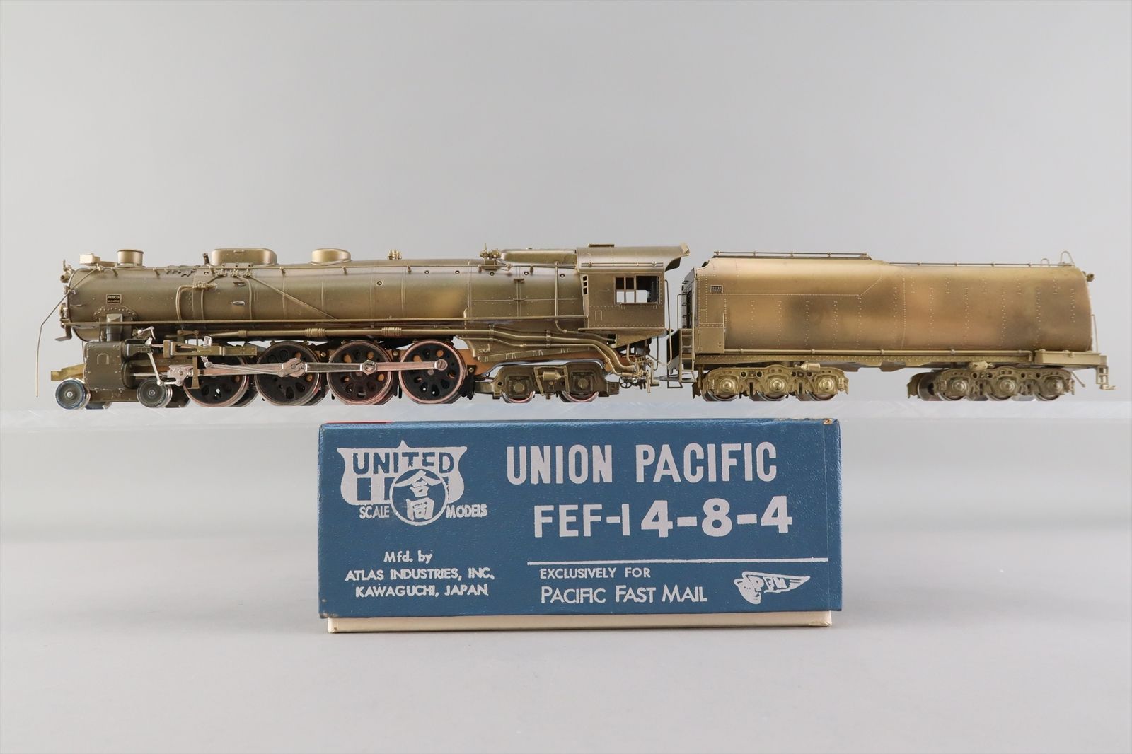 HO Brass Model - PFM UP Union Pacific FEF-1 4-8-4 - Unpainted - 1974 ...