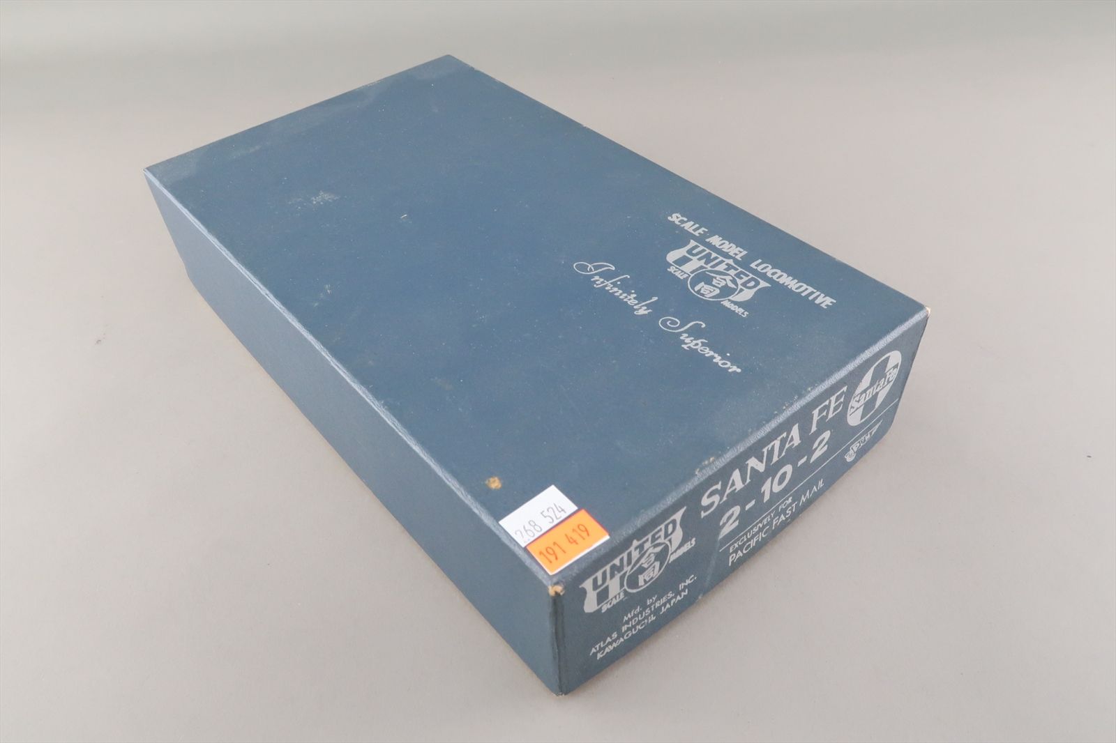 HO Brass Model - PFM AT&SF Santa Fe 2-10-2 - Unpainted - Late 1960's ...