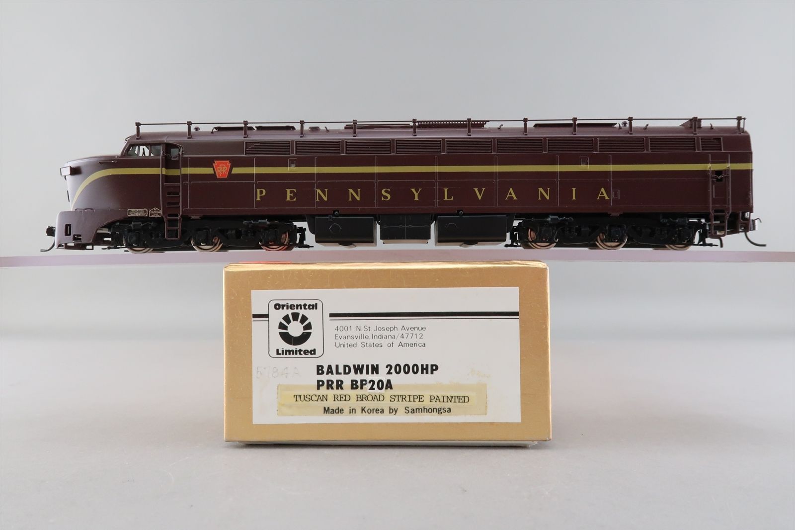 HO Brass Model - Oriental PRR Pennsylvania Baldwin 2000HP BP20 BP20A ...