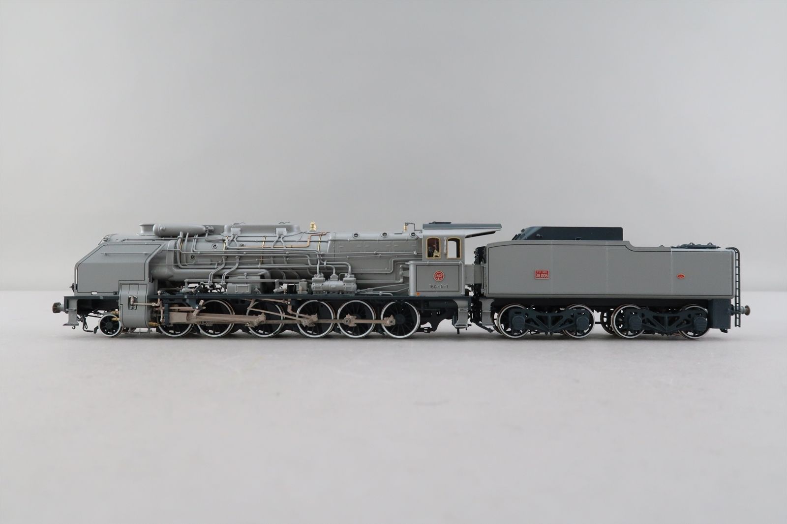 HO Brass Model - MMK Micro-Metakit 07900H SNCF French National Railway 2-12-0 Six Cylinder 160A ...