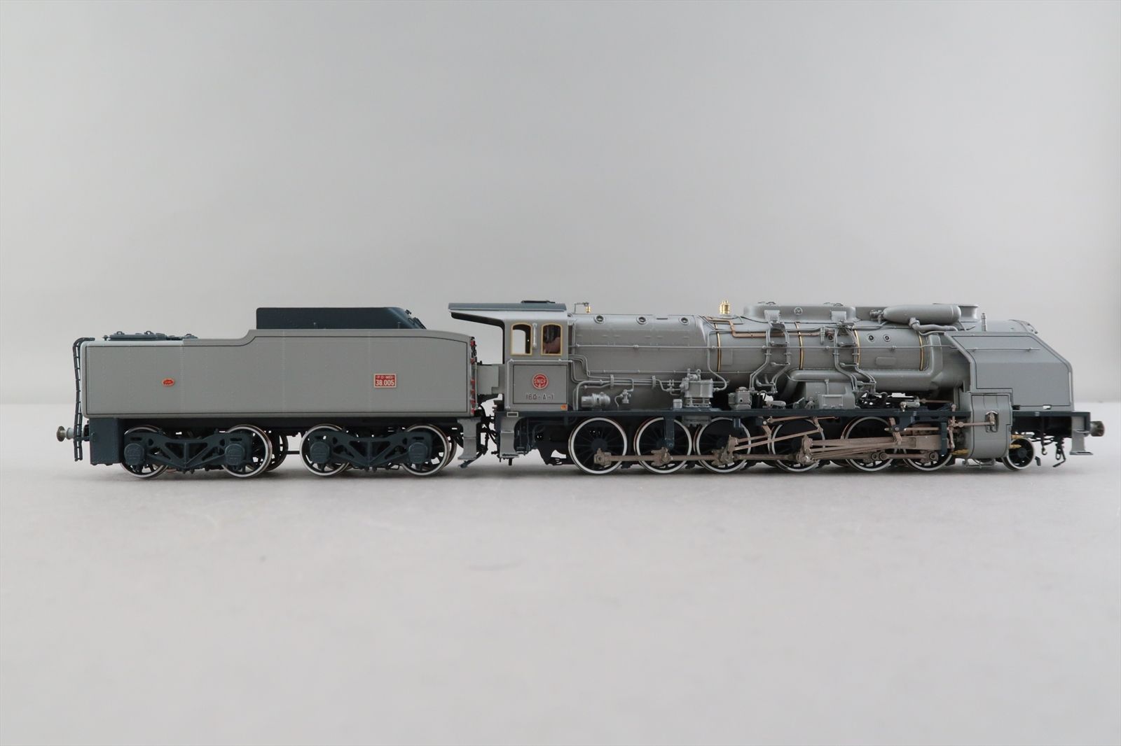 HO Brass Model - MMK Micro-Metakit 07900H SNCF French National Railway 2-12-0 Six Cylinder 160A ...