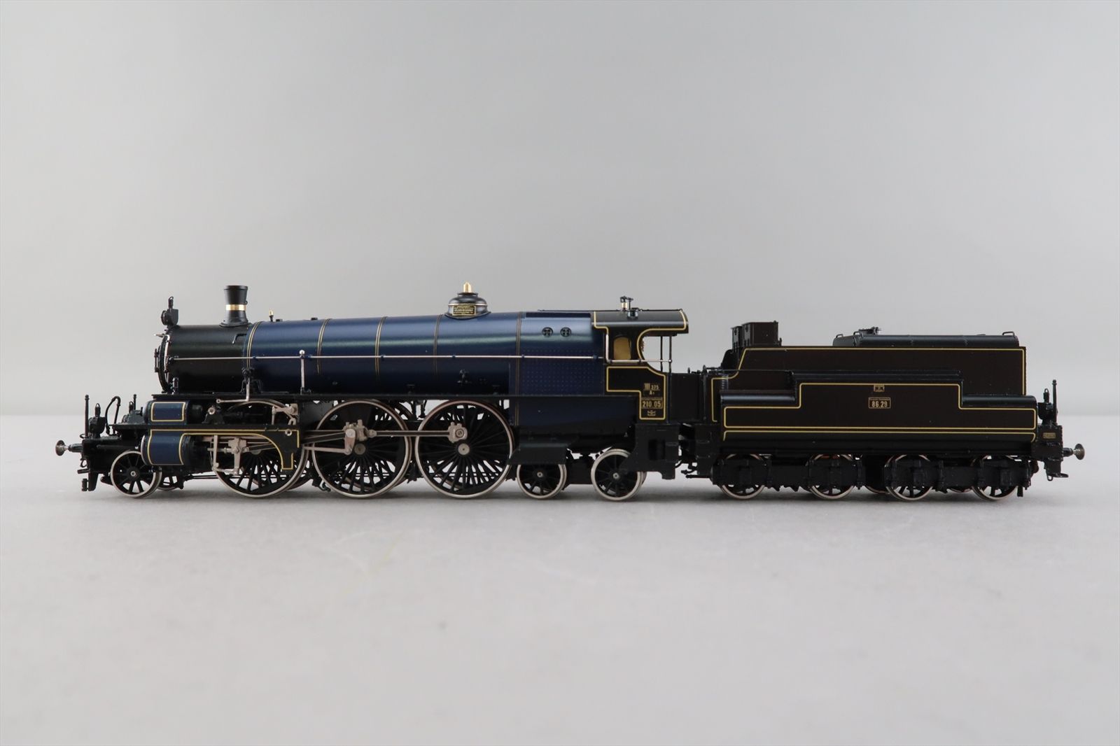 HO Brass Model - MMK 07802h kkStB Royal Austrian Era I 2-6-4 210 Class ...