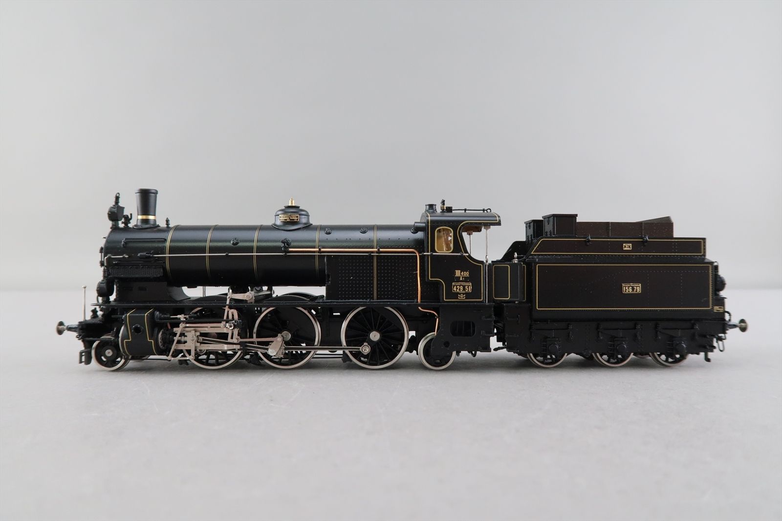 HO Brass Model - MMK 05701H kkStB Royal Austrian 2-6-2 429 Class Black ...