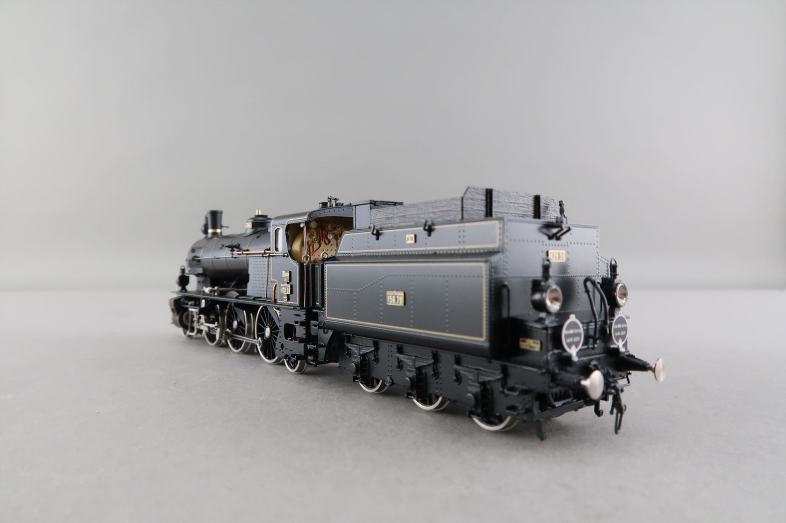 HO Brass Model - MMK 05701H kkStB Royal Austrian 2-6-2 429 Class Black ...