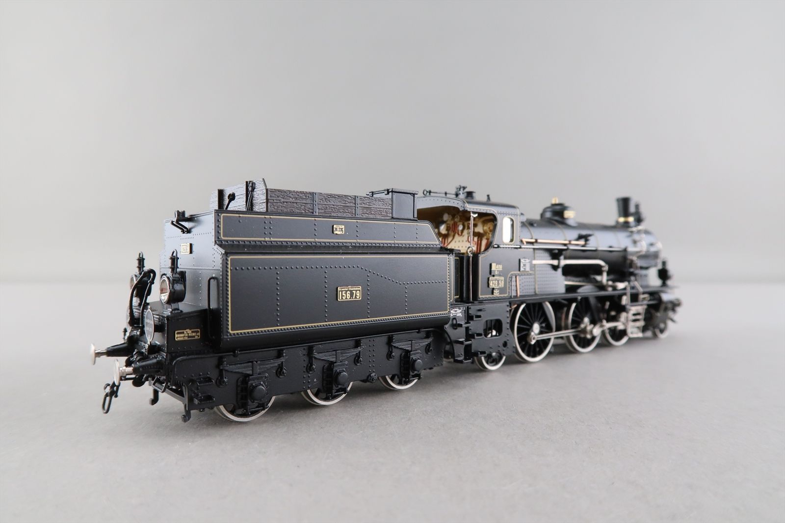 HO Brass Model - MMK 05701H kkStB Royal Austrian 2-6-2 429 Class Black ...