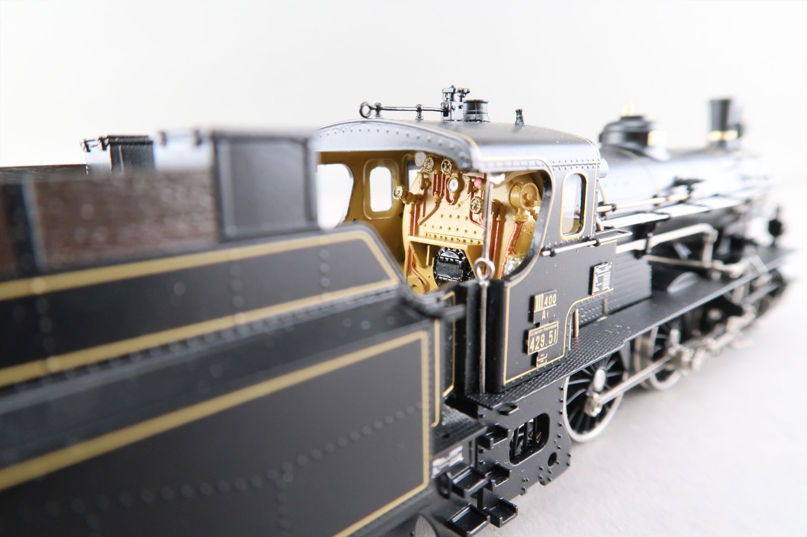 HO Brass Model - MMK 05701H kkStB Royal Austrian 2-6-2 429 Class Black ...
