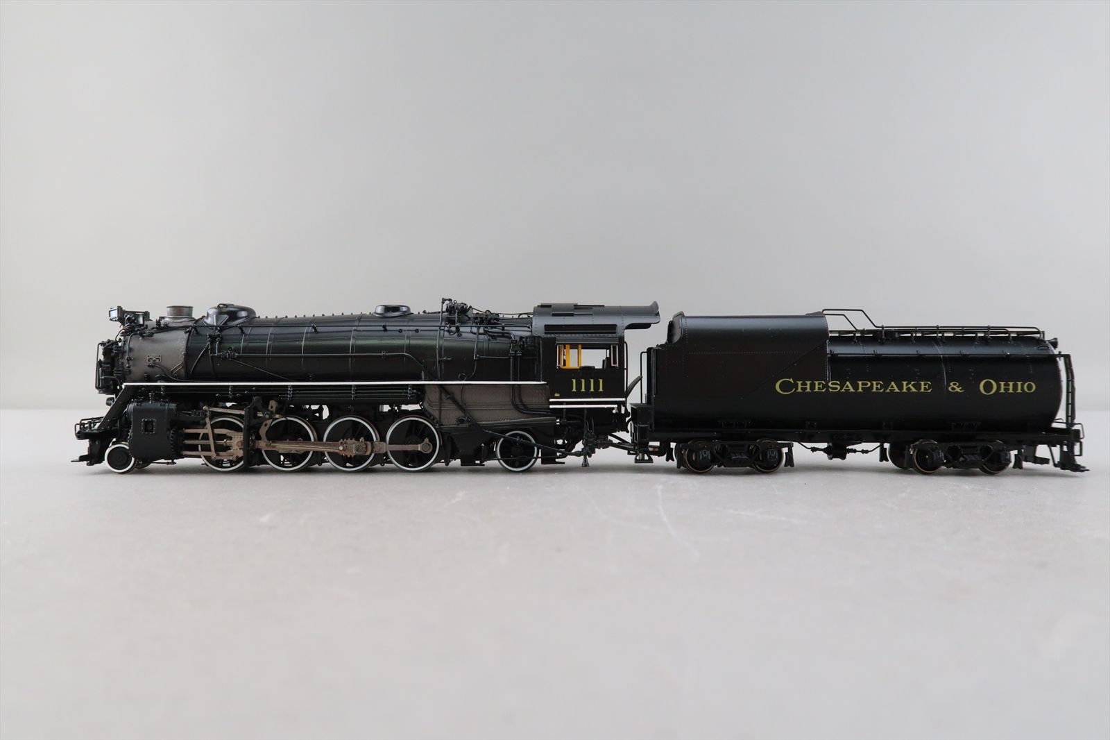 HO Brass Model - DP C&O Chesapeake & Ohio K-1 2-8-2 12VC Round Tender ...