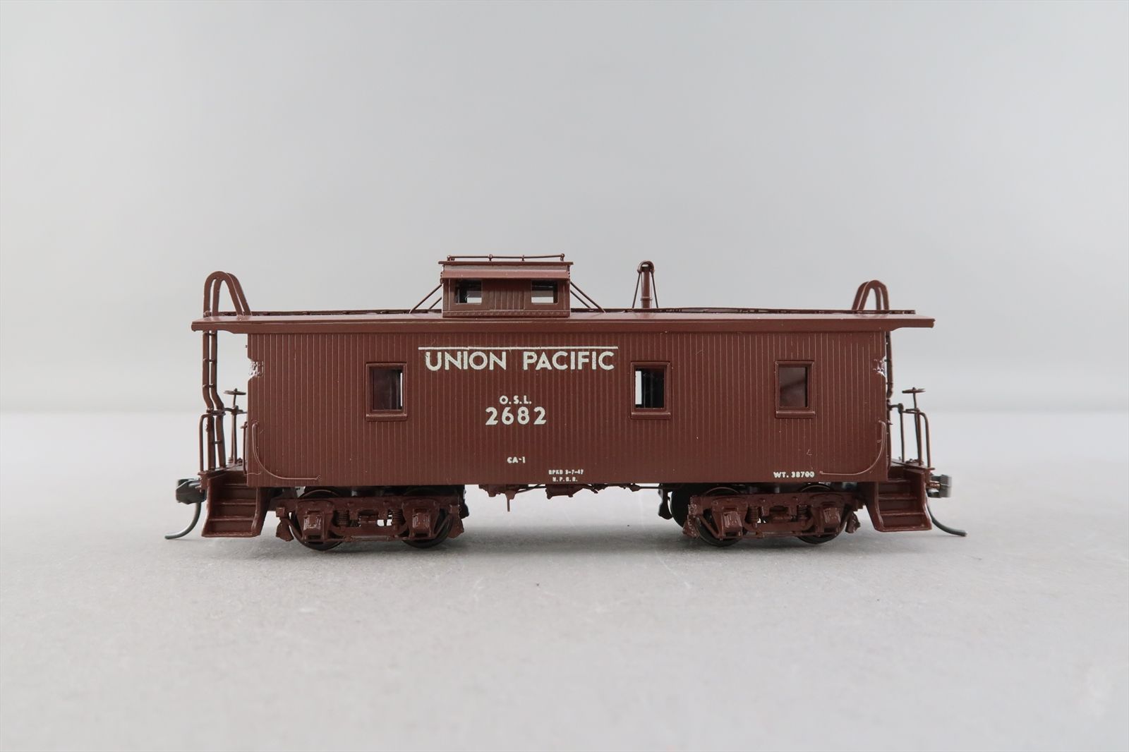 HO Brass Model - OMI 3924 UP Union Pacific CA-1 Wood Caboose #2682 ...