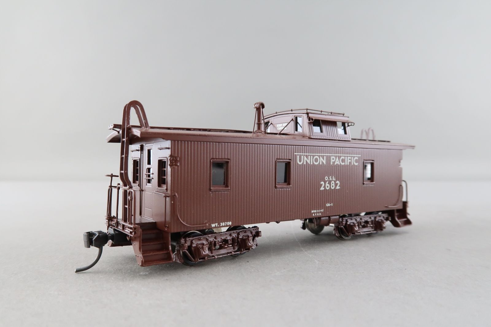 HO Brass Model - OMI 3924 UP Union Pacific CA-1 Wood Caboose #2682 ...