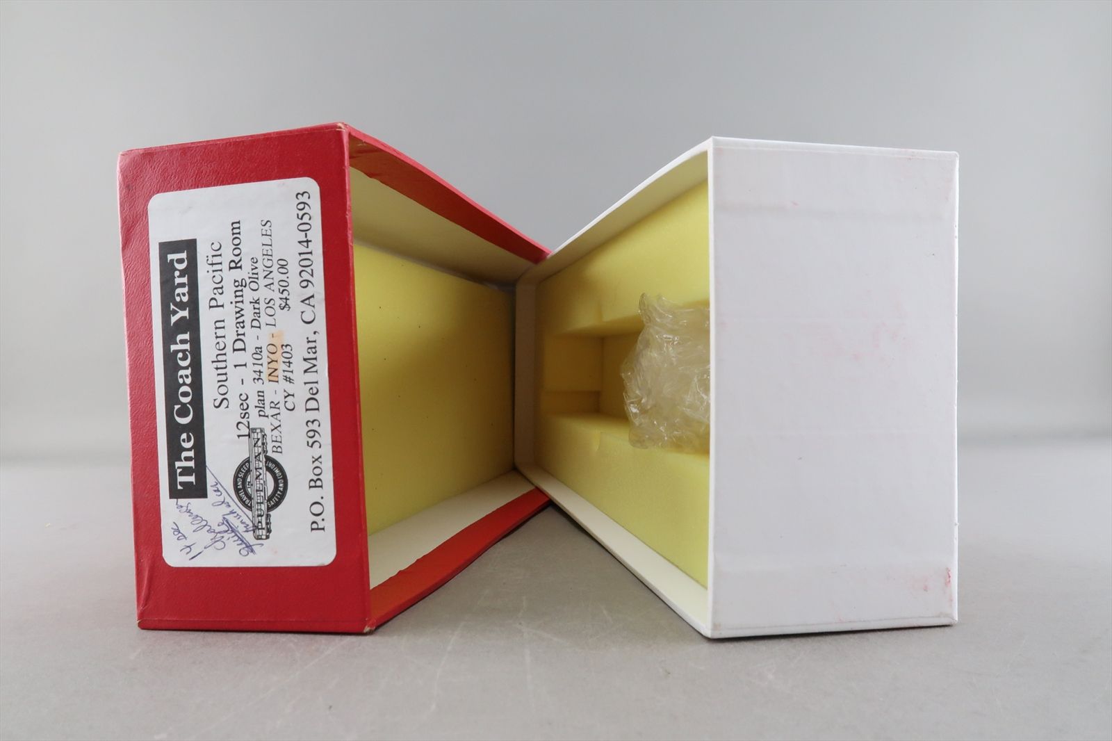 HO Brass Model - TCY 1403 SP Southern Pacific 12-1 Sleeper Dark Olive Inyo - F/P - Samhongsa