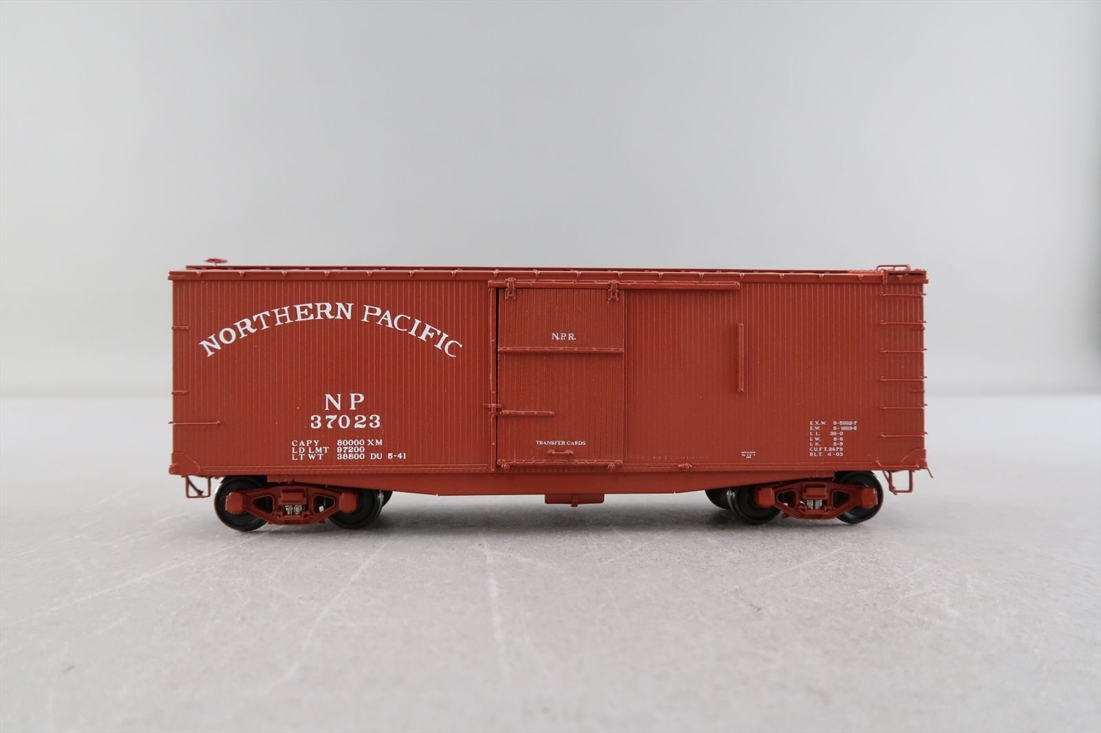 HO Brass Model - W&R Version 1 NP Northern Pacific 36' Double Sheath ...