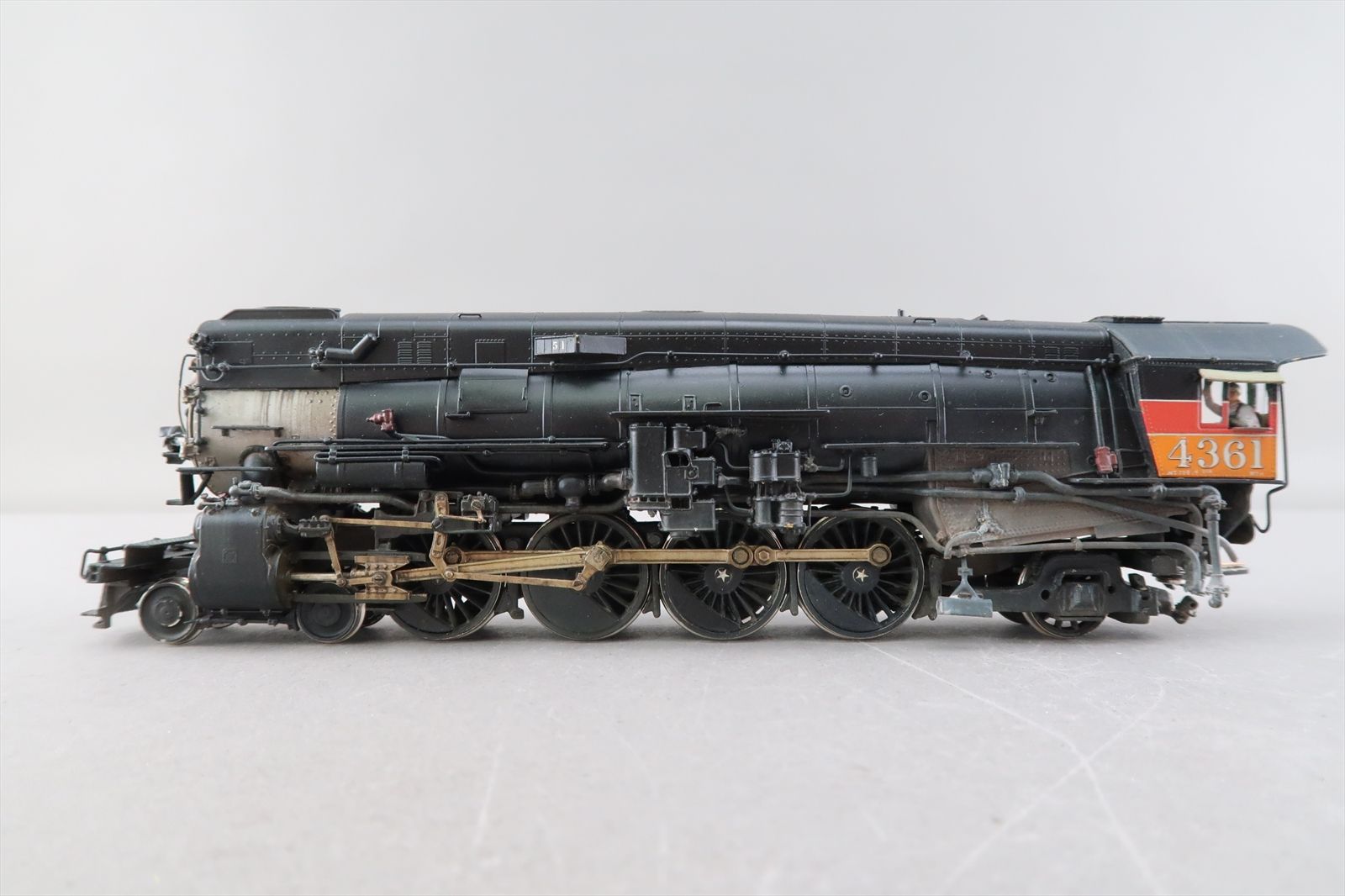 HO Brass Model - Key CS#67 SP Southern Pacific MT-4 4-8-2 #4361 - F/P ...