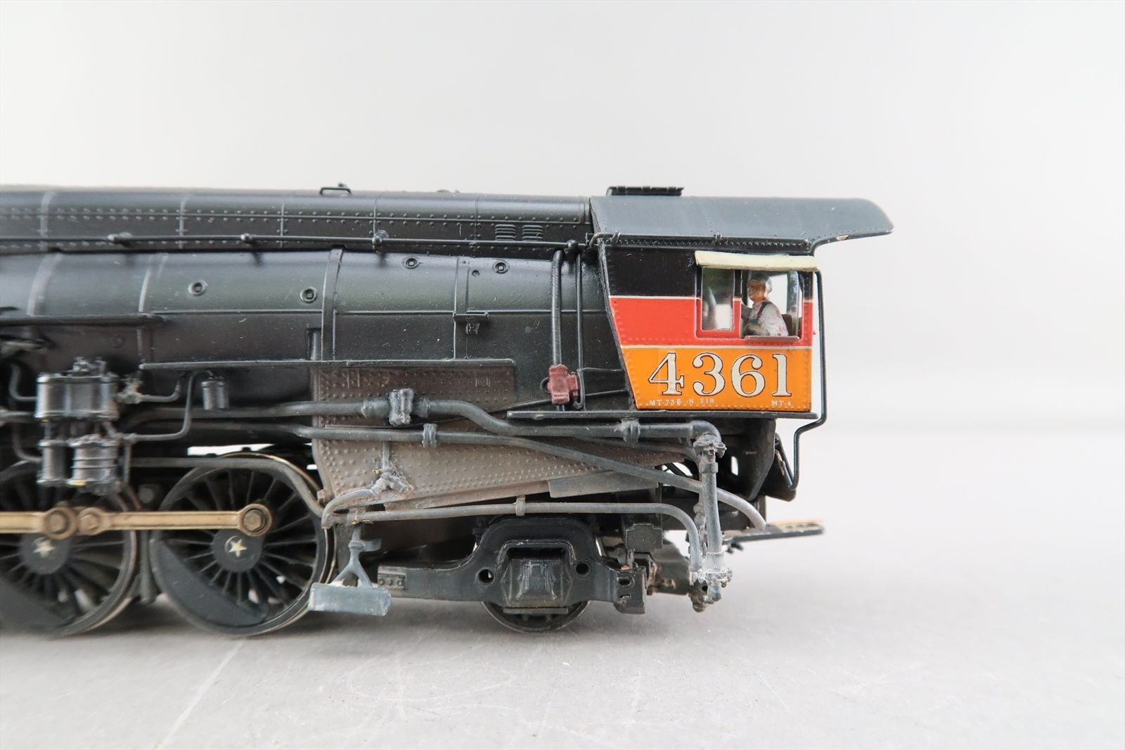 HO Brass Model - Key CS#67 SP Southern Pacific MT-4 4-8-2 #4361 - F/P ...