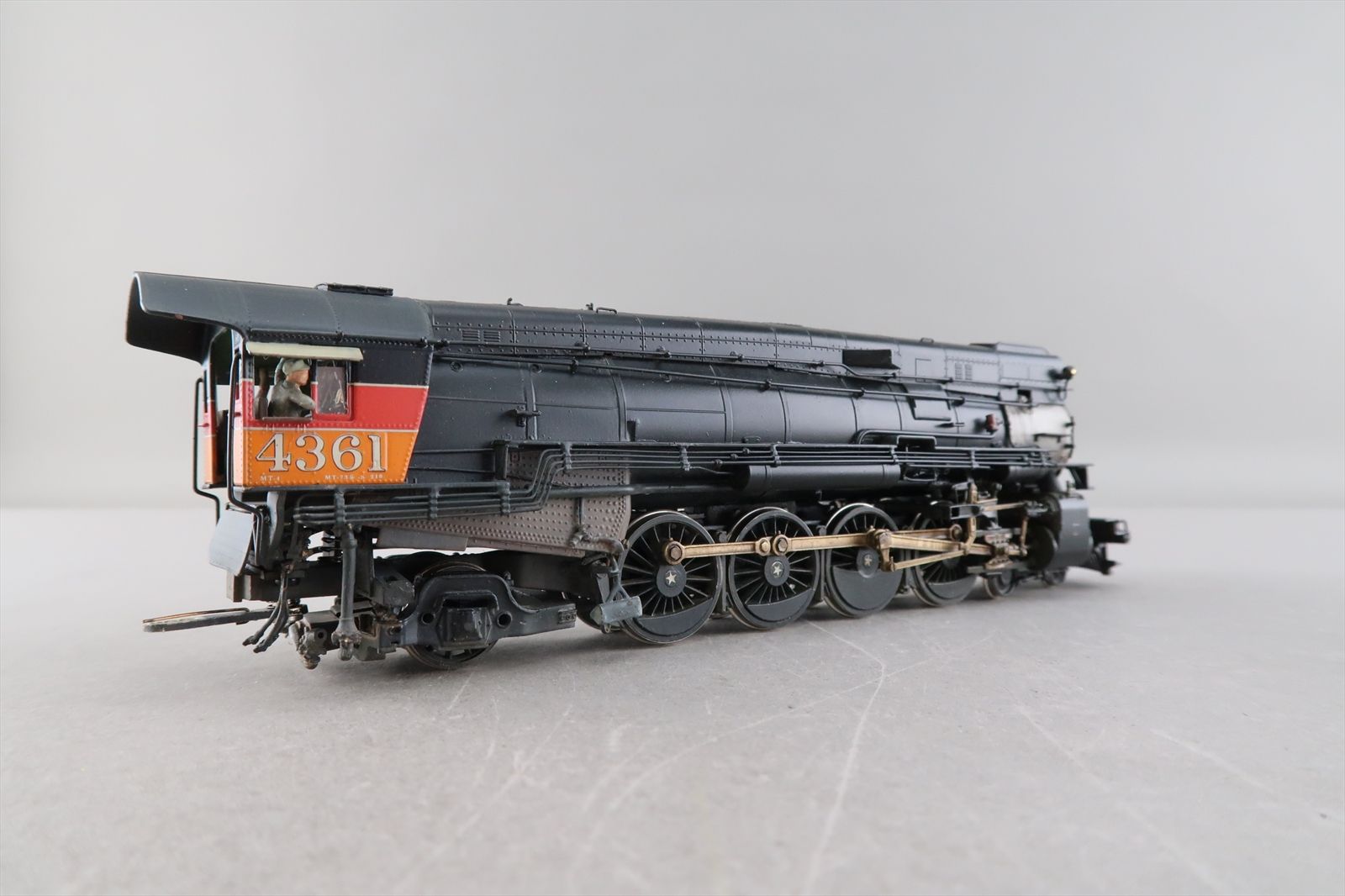 HO Brass Model - Key CS#67 SP Southern Pacific MT-4 4-8-2 #4361 - F/P ...