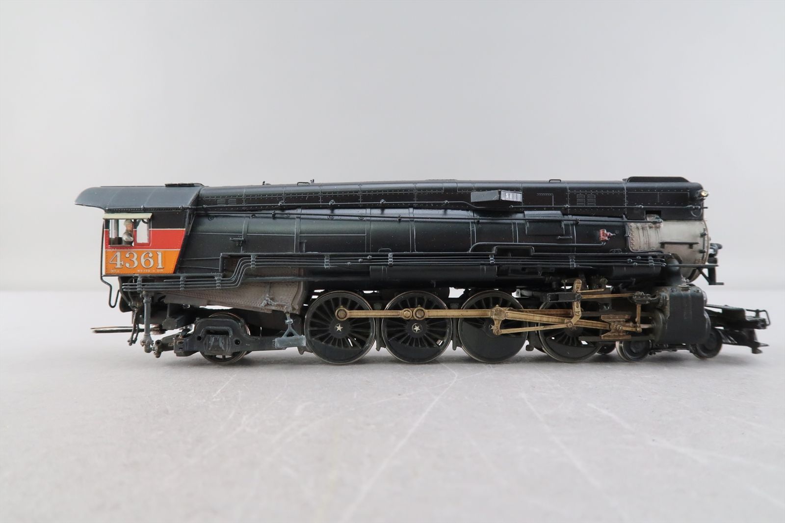 HO Brass Model - Key CS#67 SP Southern Pacific MT-4 4-8-2 #4361 - F/P ...