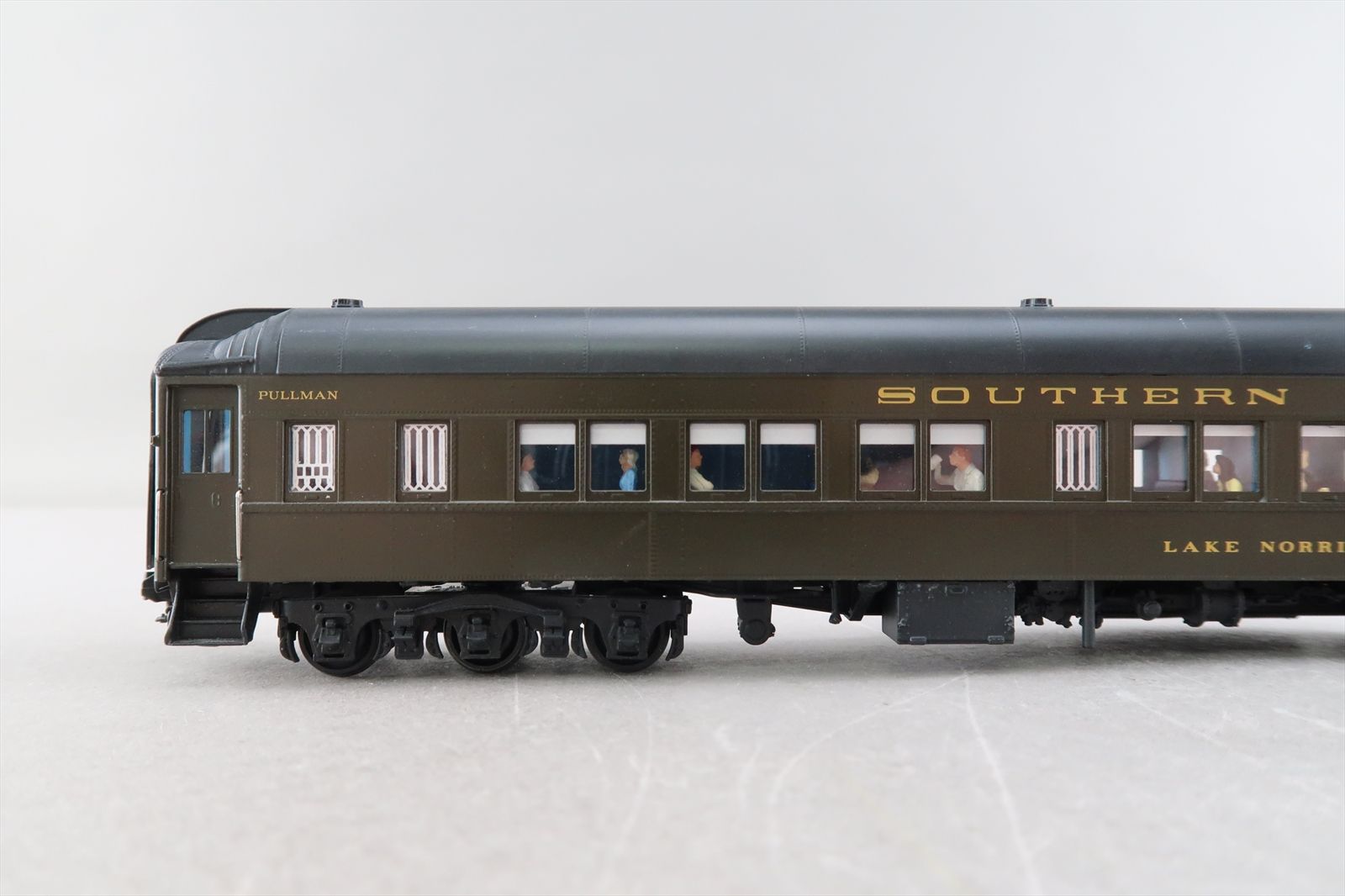 HO Brass Model - TCY 1402 SP Southern Pacific 10-1-2 Sleeper Dark Olive Pullman Lake Norris - F ...