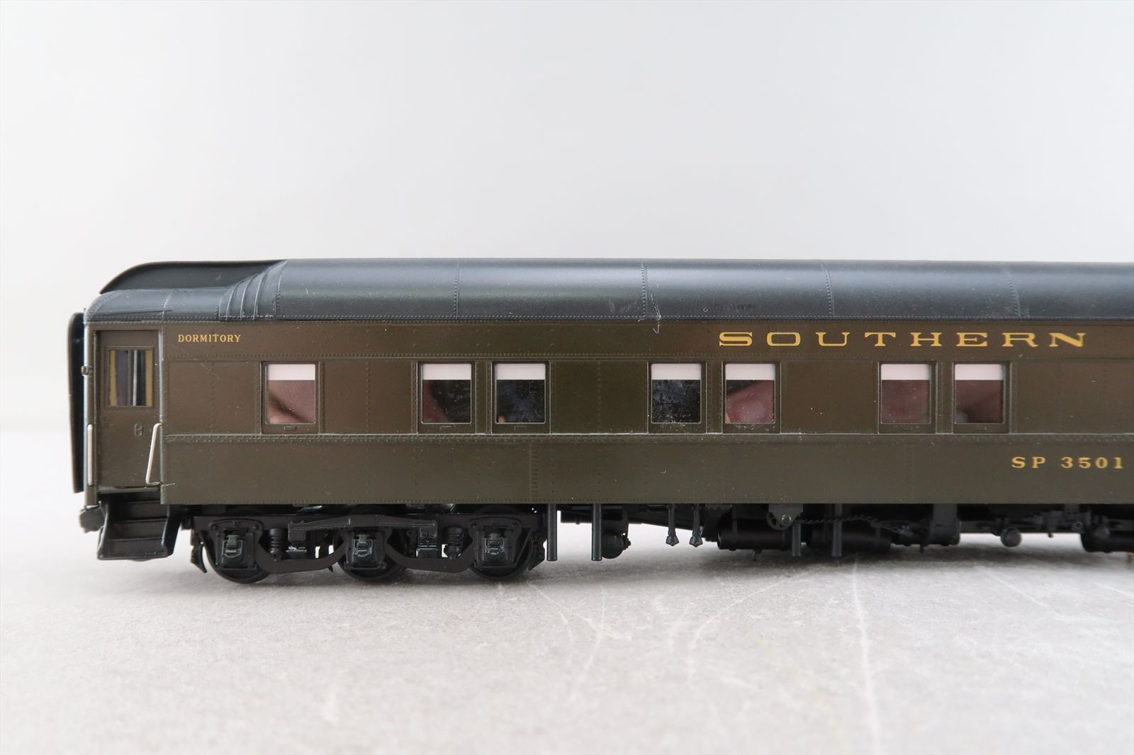 HO Brass Model - TCY 0907 SP Southern Pacific HW Baggage Dorm Dormitory ...