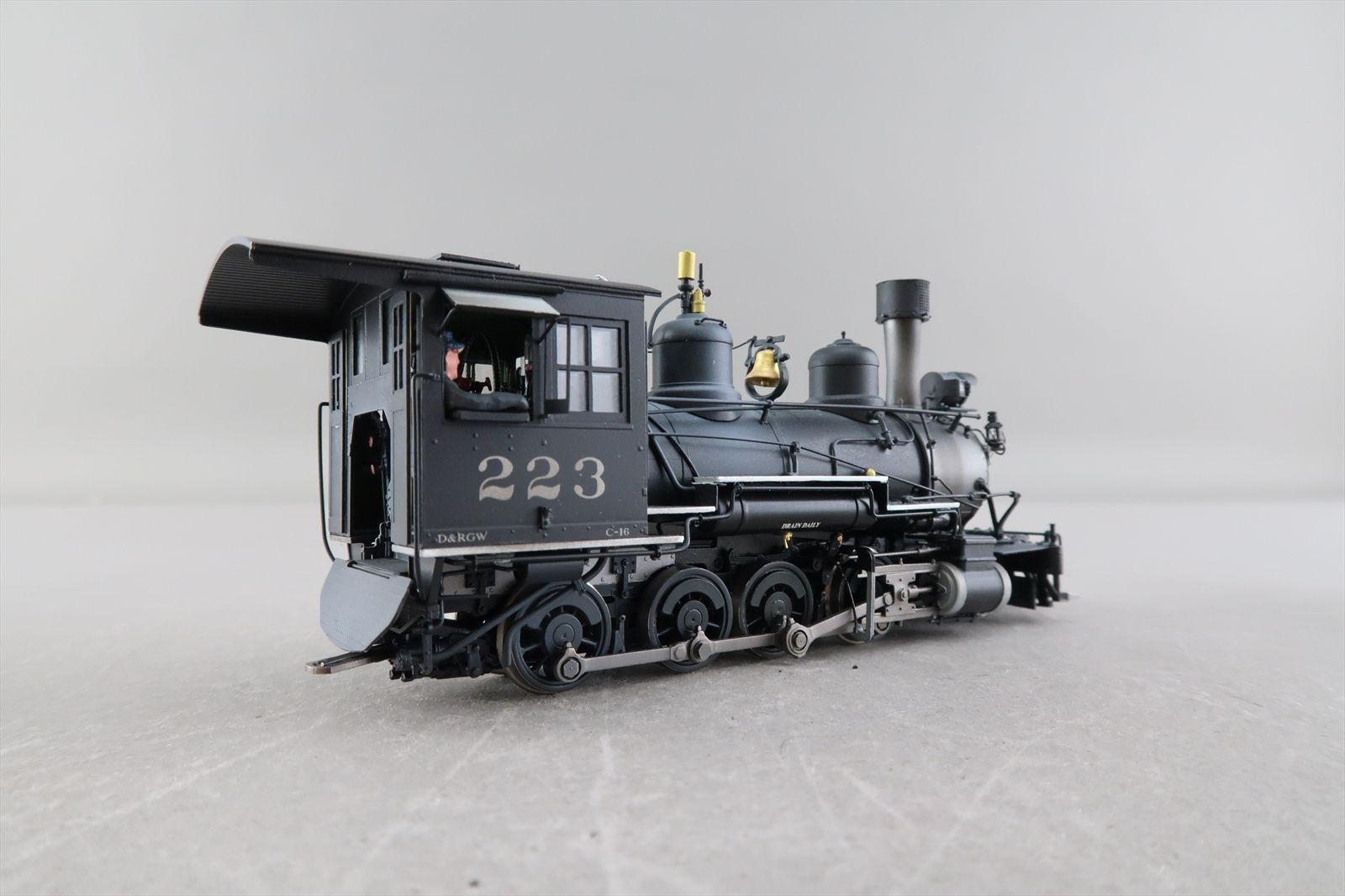 Sn3 Brass Model - P-B-L D&RGW Rio Grande C-16 Circa 1930's Black ...